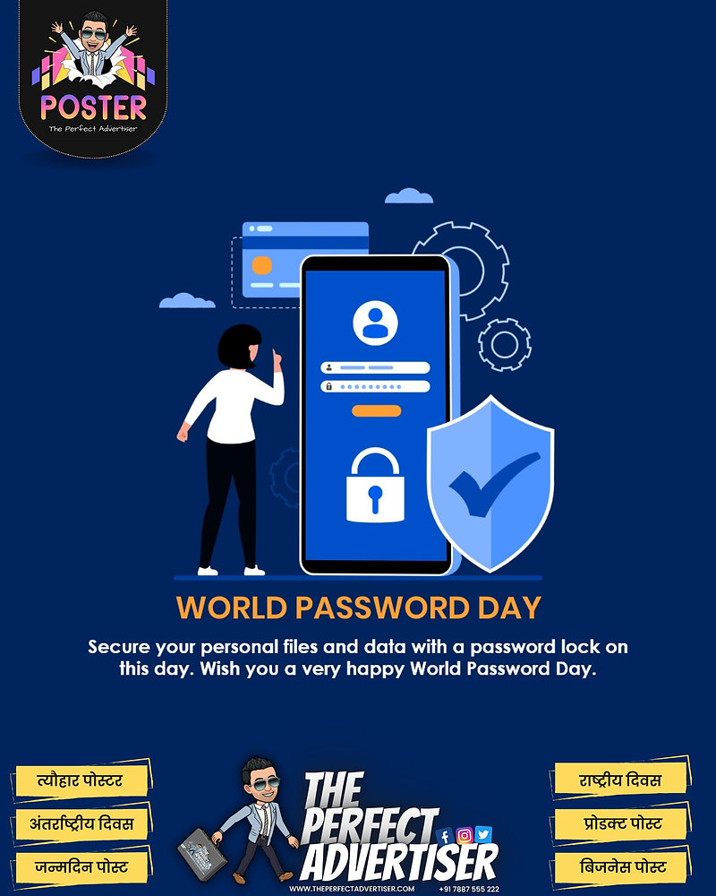 World Password Day Posters