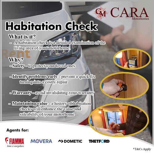 Habitation Check | Cara Motorhomes