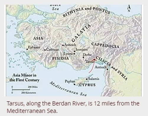 THE TROUBLE STARTED IN TARSUS