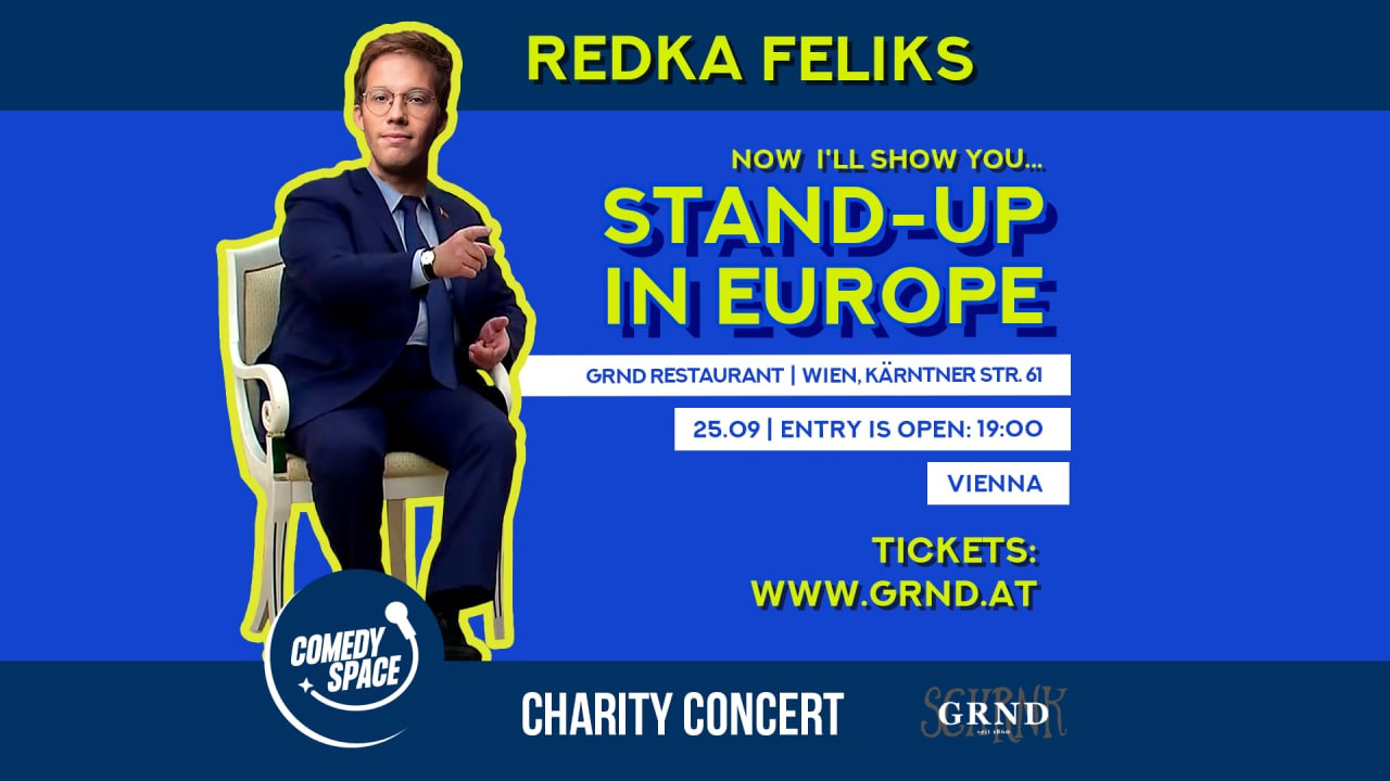 Stand Up in Europe by Felix REDKA | GRND Restaurant