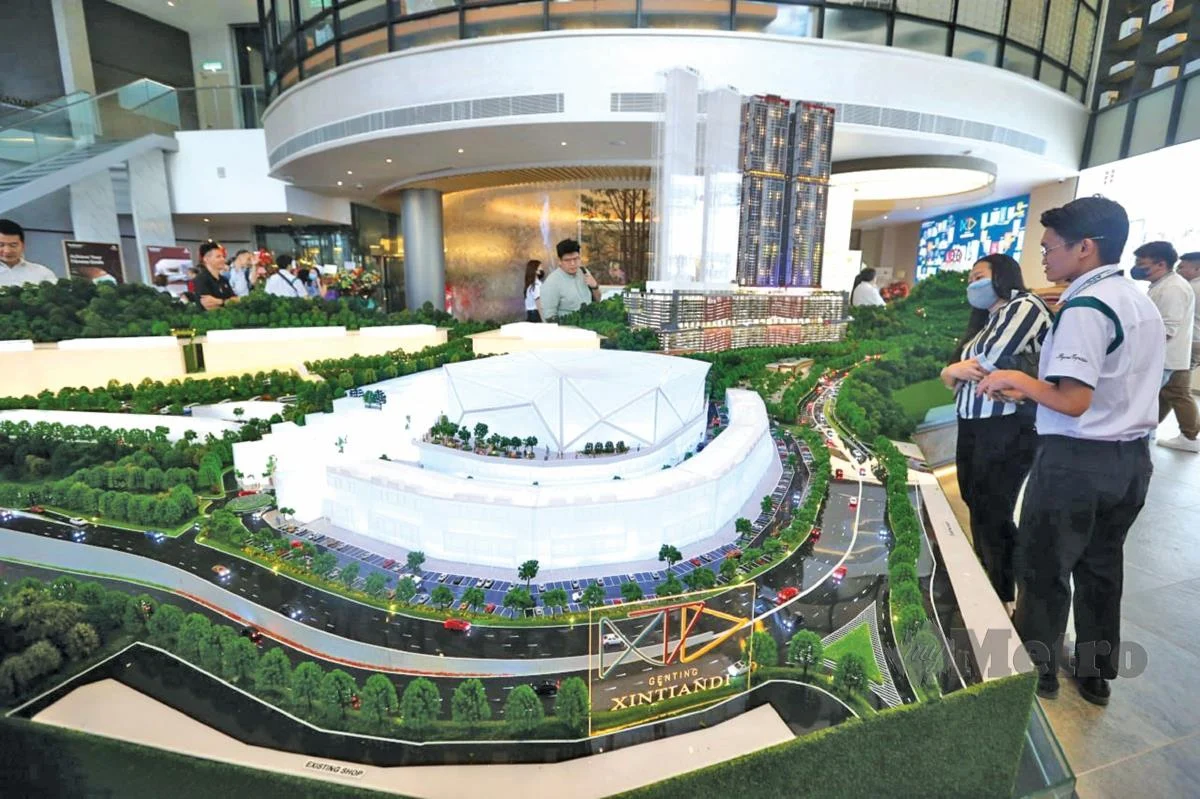 Projek bandar kayangan 60 tingkat Genting Xintiandi Genting Highland