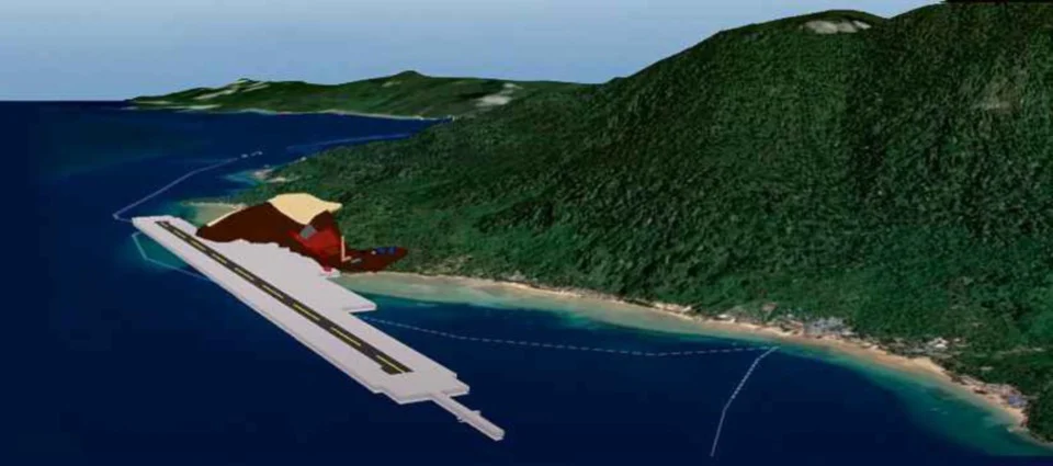 Projek Lapangan Terbang Antarabangsa Tioman jejas ekosistem taman laut