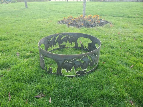 Custom Round Fire Pit | North Point CNC