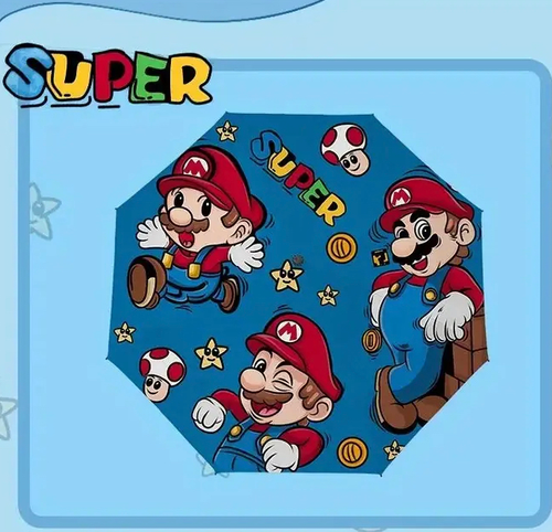 Super Mario tri-fold umbrella | Emilie's Emporium