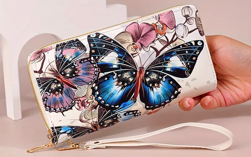 Butterfly long coin purse | Emilie's Emporium