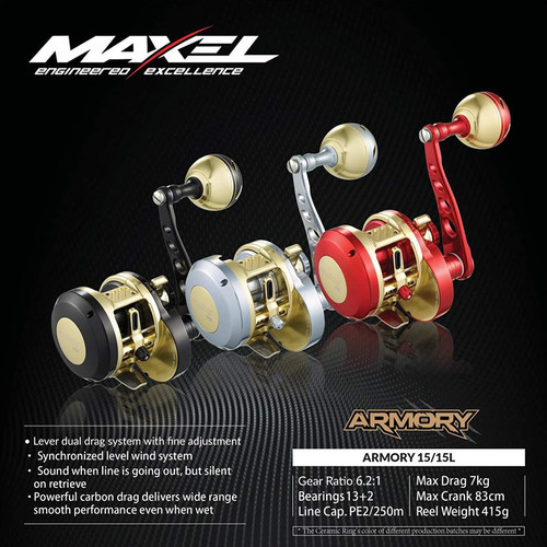 Maxel Armory Series Jigging Reel | Jfjigging