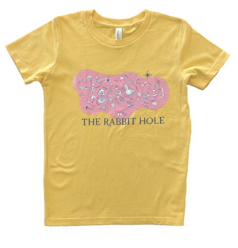 Rabbit hOle Map Youth/Toddler T-shirt | The Rabbit hOle