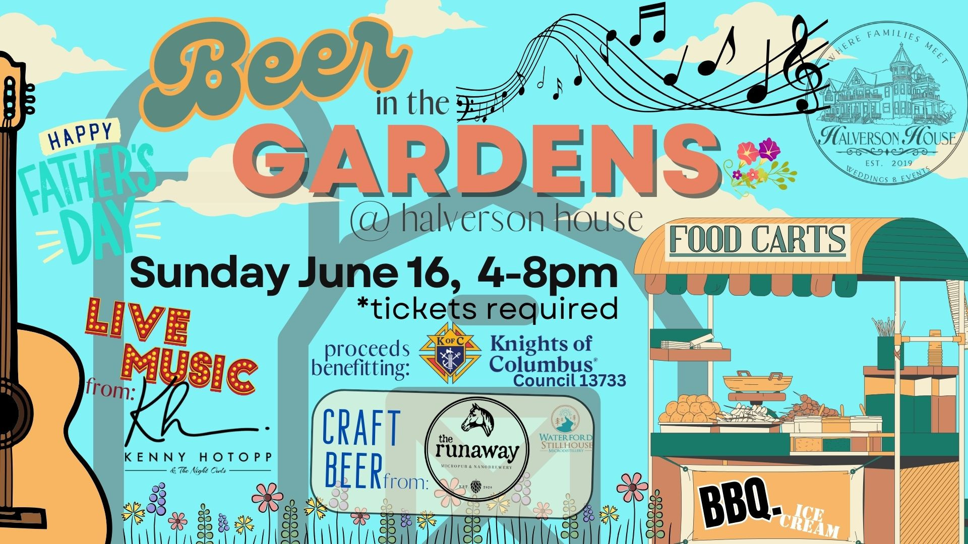 June Beer in the Gardens | Halverson House