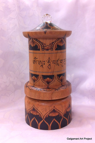 750,000 7-line prayer wheel tabletop CH#1