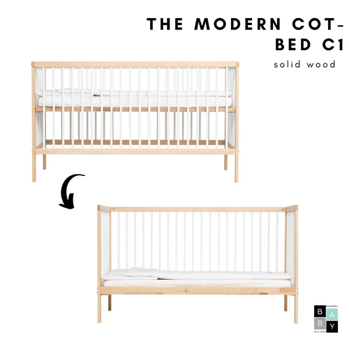 Modern Cot-Bed C1 | Nursery In A Box