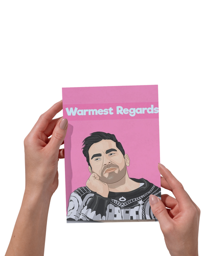 warmest regards card | Francis and Meyer