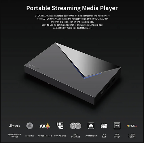Premium All-In-One Android TV Box STB 4K | UnleashStreaming.com