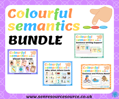 Colourful Semantics Bundle | SEN Resource Source