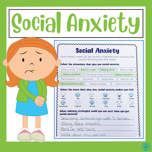 Social Anxiety Worksheet | SEN Resource Source