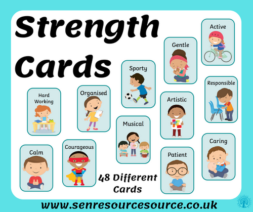 Strength Cards | SEN Resource Source