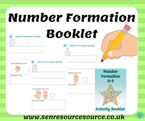 Number Formation Activity Booklet | SEN Resource Source