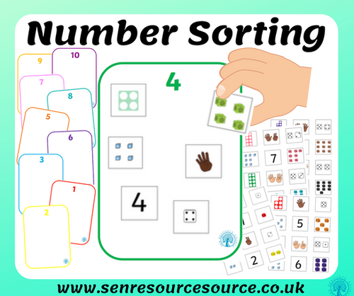 Number sorting | SEN Resource Source