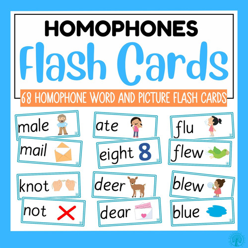 Homophone Flash Cards | SEN Resource Source