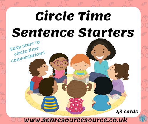 Circle Time Sentence Starters | SEN Resource Source