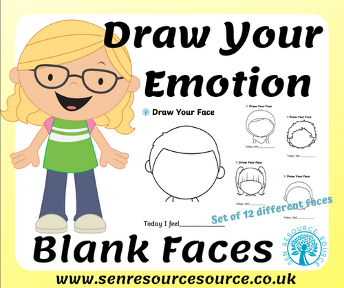 Draw yourself with your emotion | SEN Resource Source