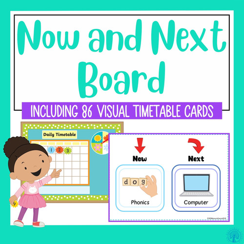 Now and Next board with Visual Timetable and Reward Cards | SEN ...