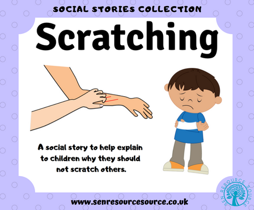 Scratching Others social story | SEN Resource Source