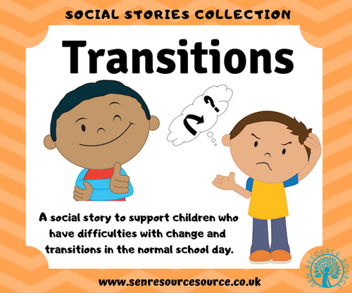 Transitions social story | SEN Resource Source