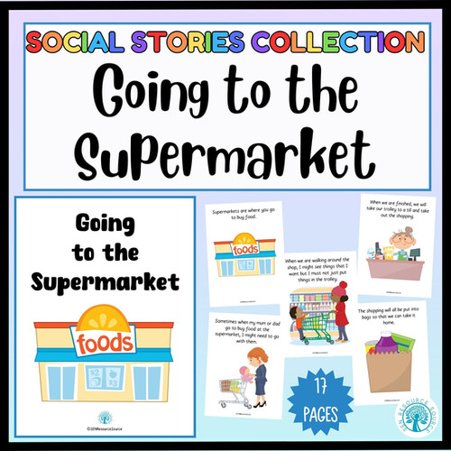 Going to the Supermarket Social Story | SEN Resource Source