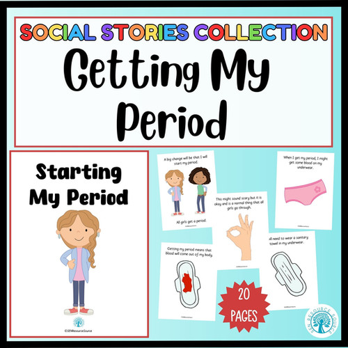 Getting My Period Social Story | SEN Resource Source