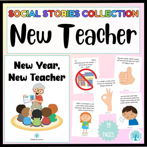 New Teacher in a New School Year Social Story | SEN Resource Source