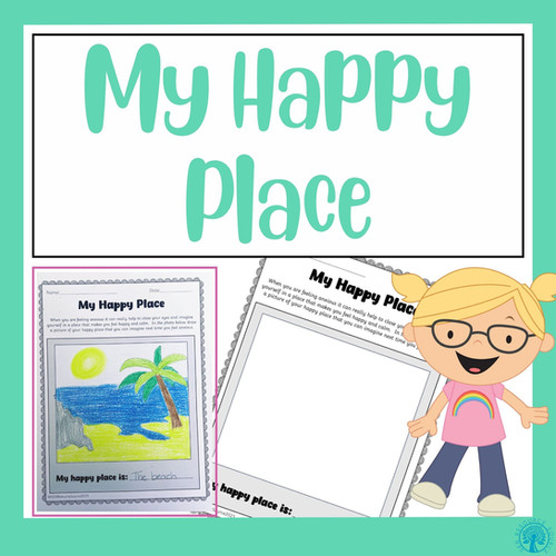 My Happy Place Worksheet | SEN Resource Source