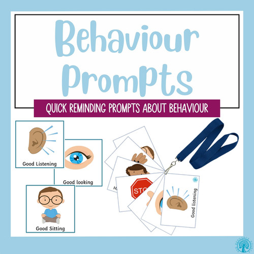 Behaviour Prompt Cards | SEN Resource Source