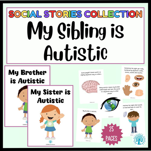 My Sibling is Autistic Social Story | SEN Resource Source