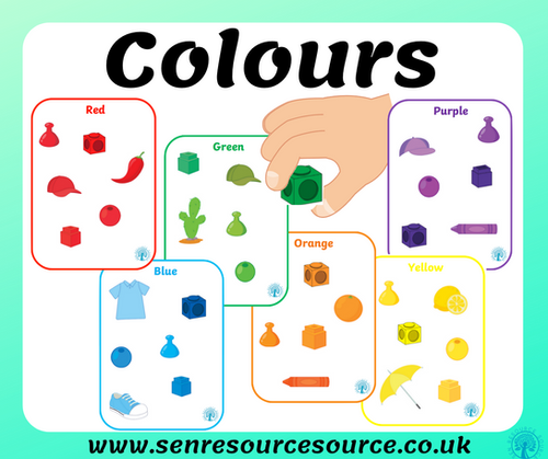 Colours Sorting | SEN Resource Source