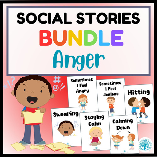 Anger Social Stories Bundle | SEN Resource Source