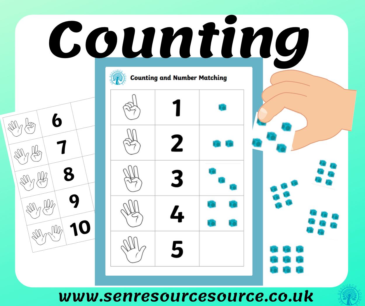 Counting matching number to objects | SEN Resource Source