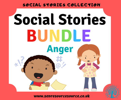 Anger Social Stories Bundle | SEN Resource Source