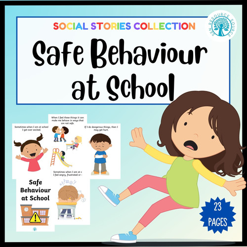 Safe Behaviour at School Social Story | SEN Resource Source