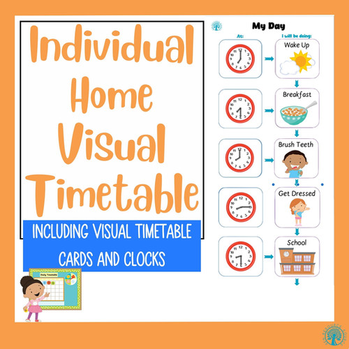 Individual Home Visual Timetable | SEN Resource Source