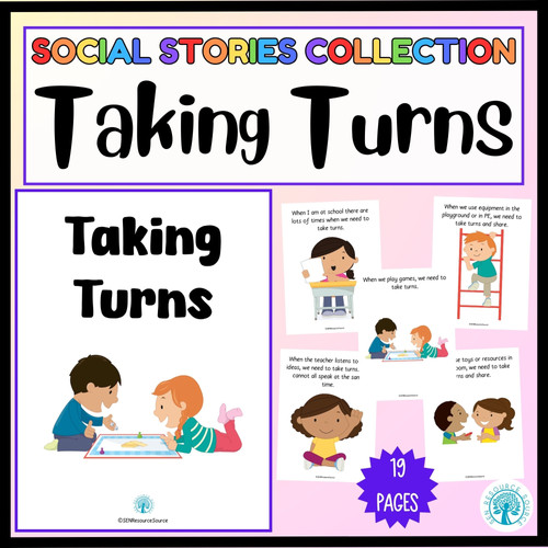 Taking Turns Social Story | SEN Resource Source