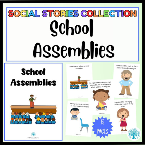 School Assemblies Social Story | SEN Resource Source