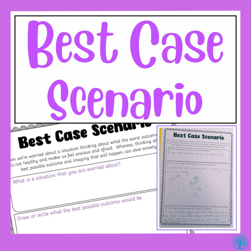 Best Case Scenario Worksheet | SEN Resource Source
