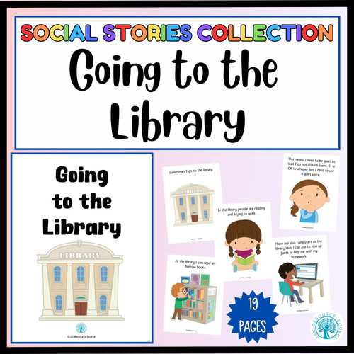 Going to a Library Social Story | SEN Resource Source