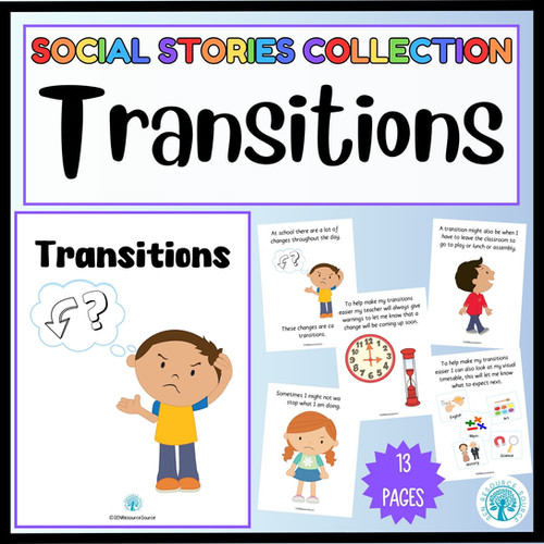 Transitions social story | SEN Resource Source
