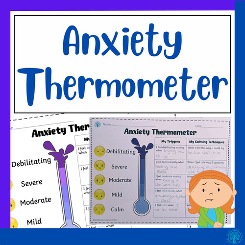 Anxiety Thermometer Worksheet | SEN Resource Source