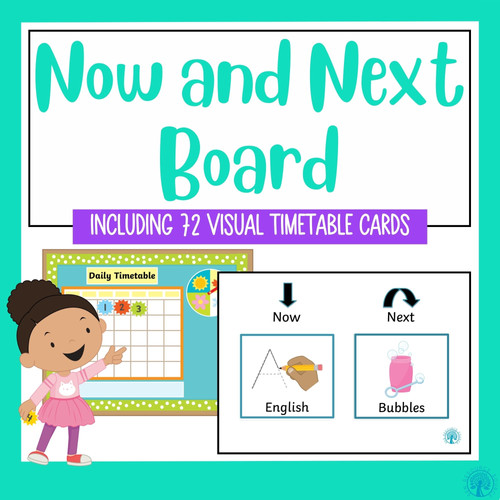 Now and Next board with Visual Timetable and Reward Cards | SEN ...