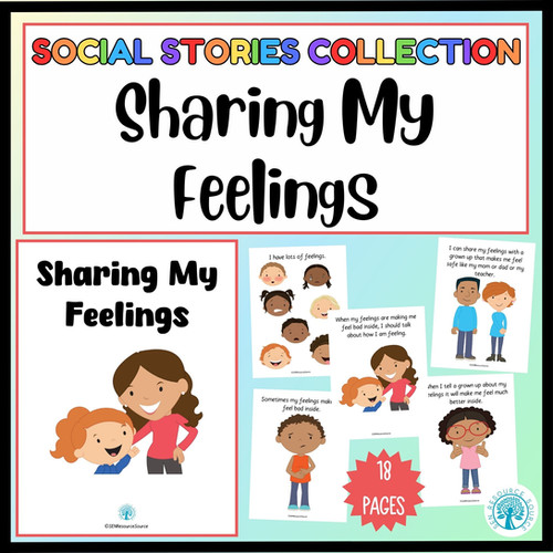 Sharing My Feelings Social Story | SEN Resource Source