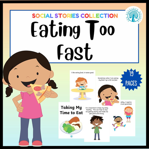 Eating Too Fast Social Story | SEN Resource Source