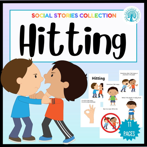 Hitting Social Story | SEN Resource Source