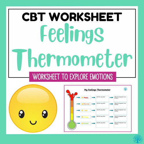 My Feelings Thermometer Worksheet | SEN Resource Source